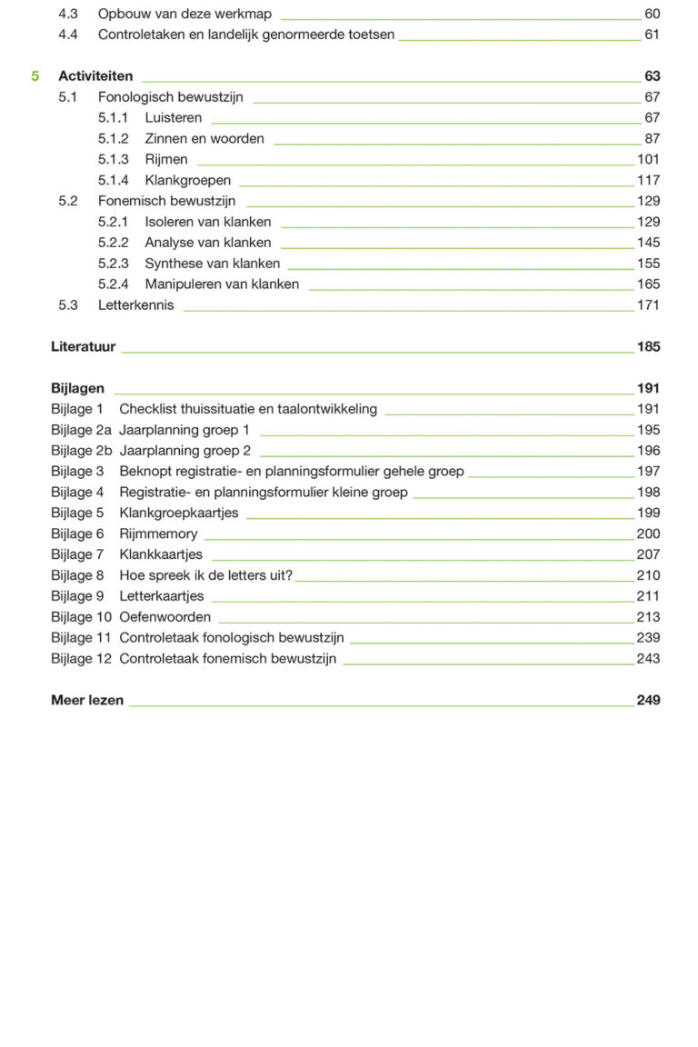 Werkmap fonologisch en fonemisch bewustzijn - CPS Uitgeverij